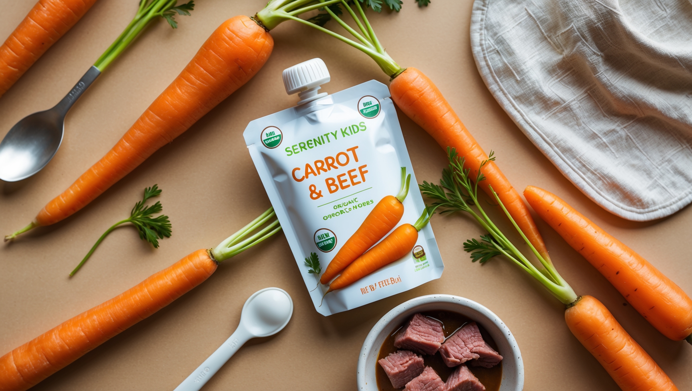 Serenity Kids Organic Carrot & Beef Baby Food Pouch Review (2025)